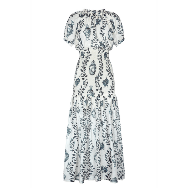 MAXI DRESS COTTON SILK DYNASTIE 255A – Aguaclara / Applauzi